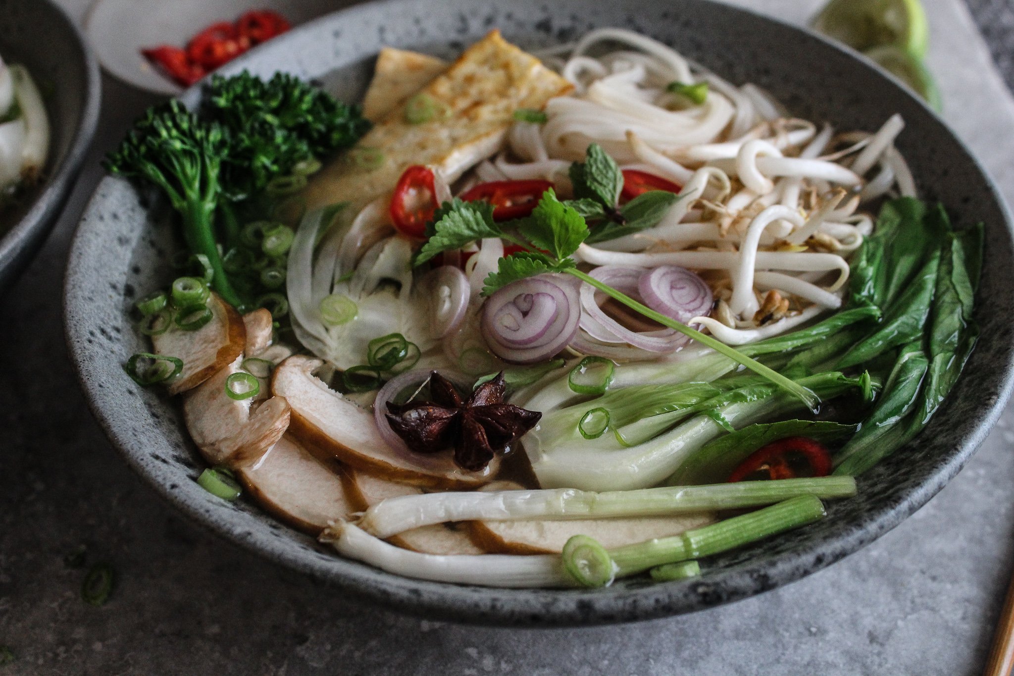 Vietnamese Tofu Pho - Naturally Nourished
